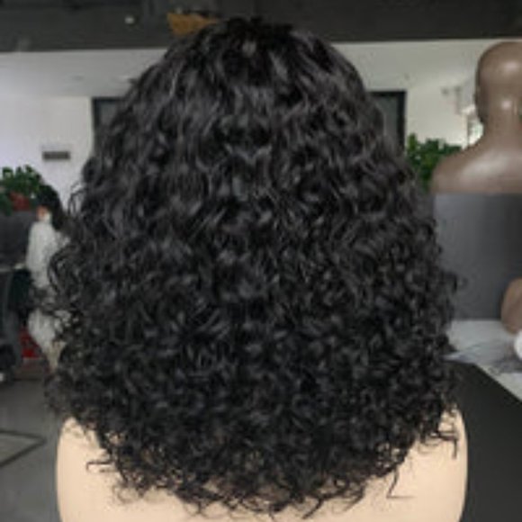 Hair | Tina Closure Deep Curl Glueless Wig | Poshmark